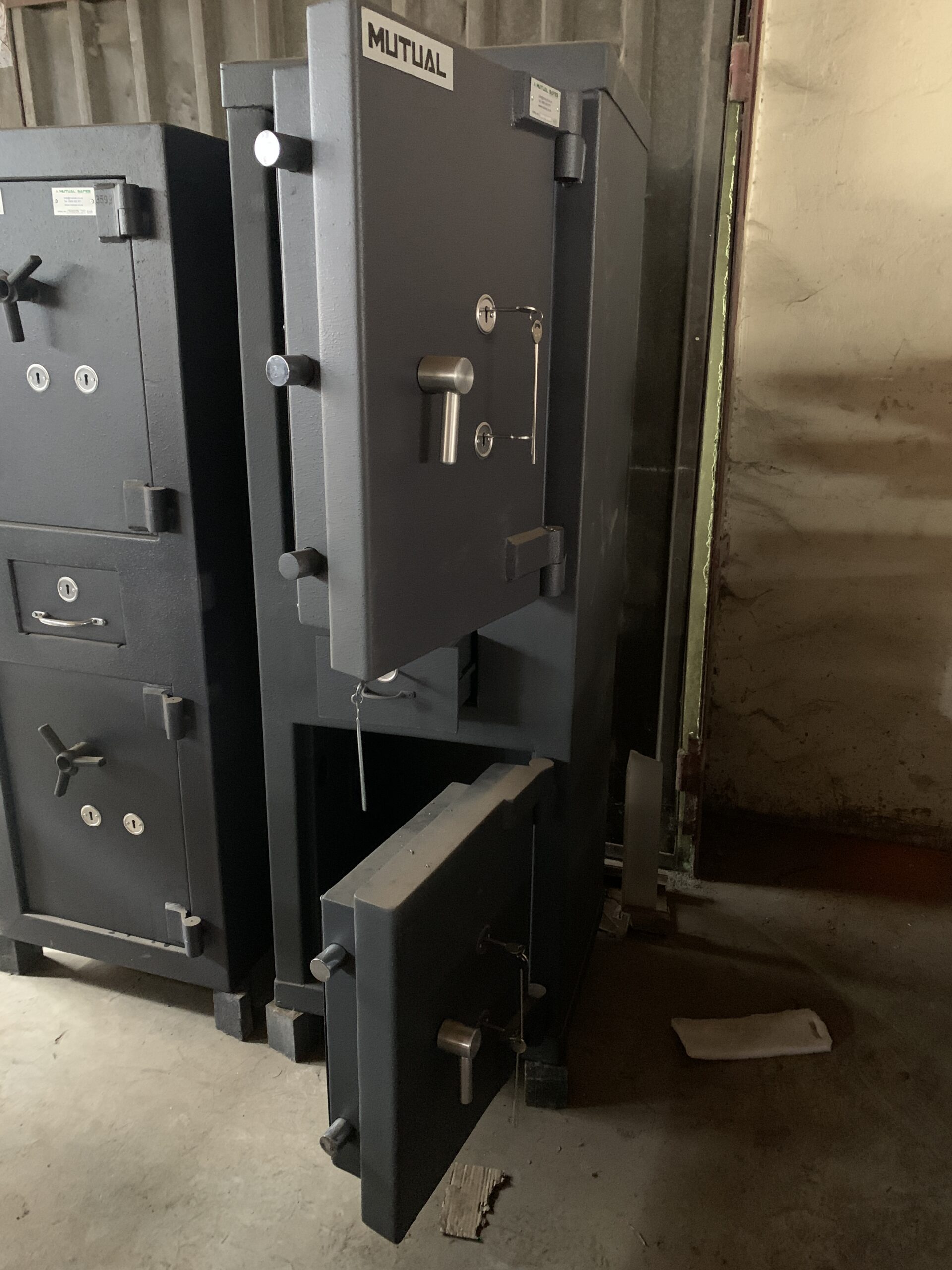 CAT2 ADM DP 85/65 Drop Safe Combo - The Safe Warehouse